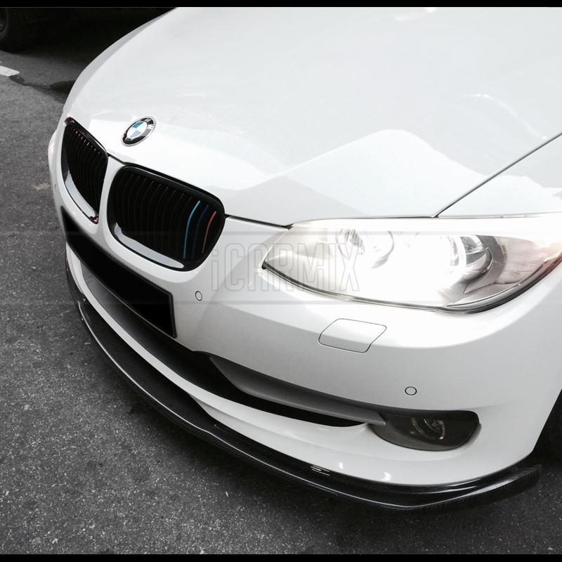 EURSPEC Carbon Fibre Front Lip HamAnn Style For Bmw 3 Series E92 E93 ...