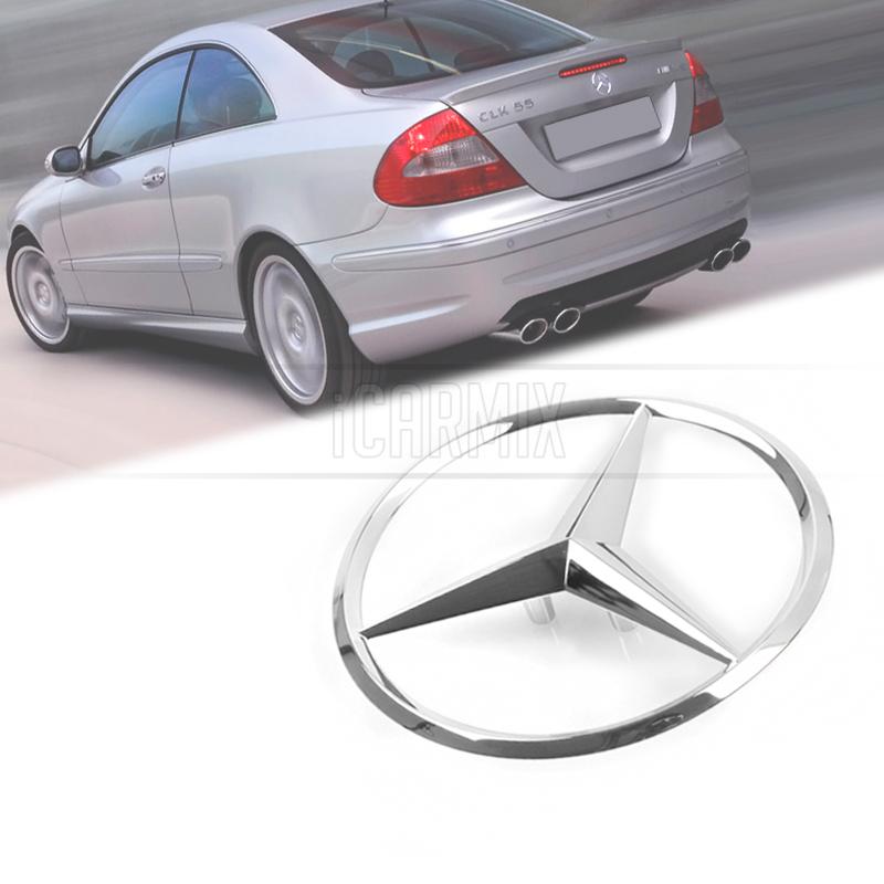 Genuine Mercedes-Benz W209 Star Logo Rear Emblem - Chrome - iCARMIX ...