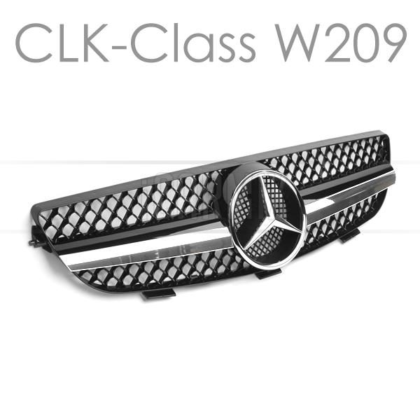 EURSPEC Front Grille For Mercedes-Benz CLK-Class W209 - iCARMIX Auto ...