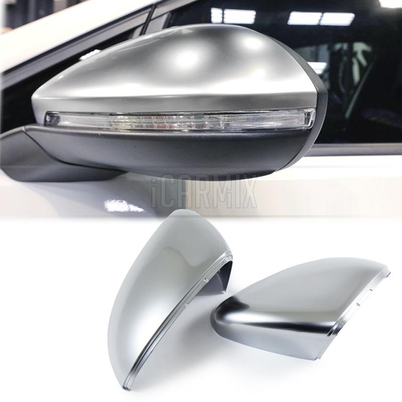 GRD VW Golf MK7 Replacement Mirror Cover - Matt Chrome - iCARMIX Auto ...