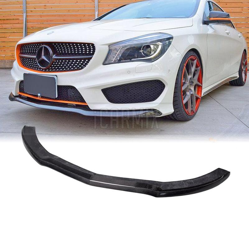 Eurspec Carbon Fibre Front Lip Type OE For Mercedes Benz Cla Class W117 ...