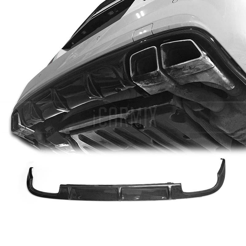 Carbon Fibre Rear Diffuser Type J For Mercedes Benz E Class W212 E63 ...