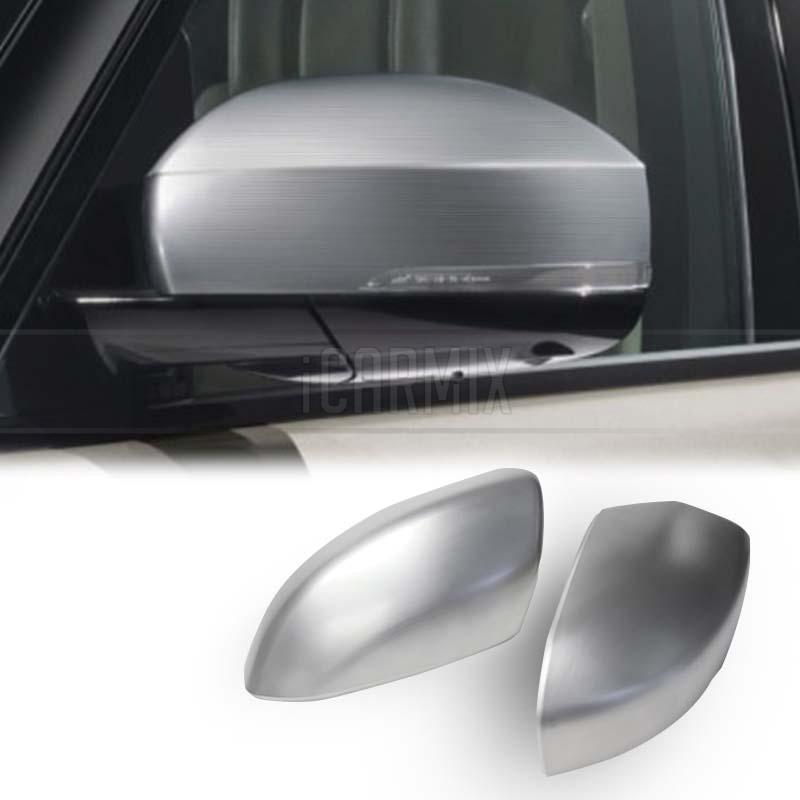 GRD Matte Silk Chrome Replacement Mirror Cover For Land Rover Evoque ...