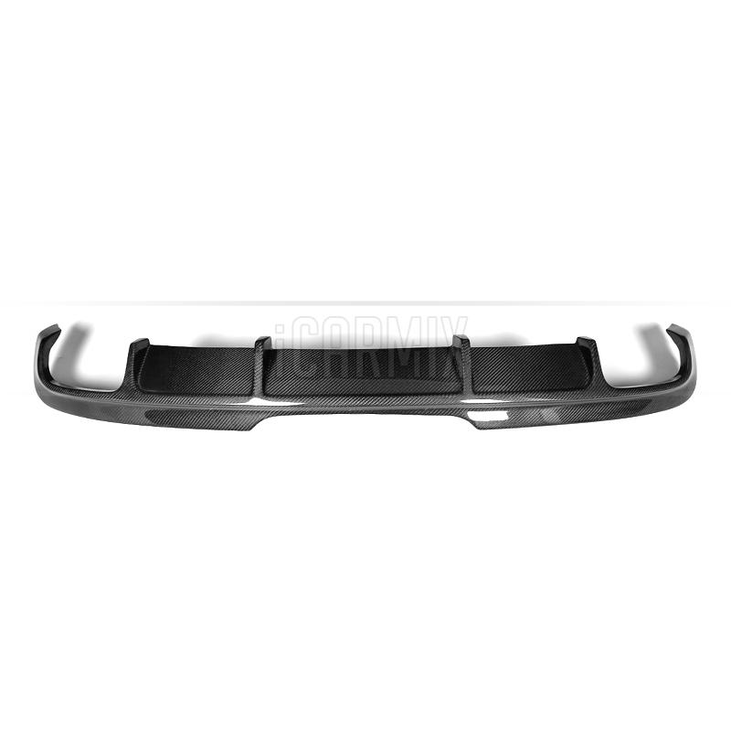EURSPEC Carbon Fibre Quad Rear Diffuser For Audi TTS MK2 8J Pre ...