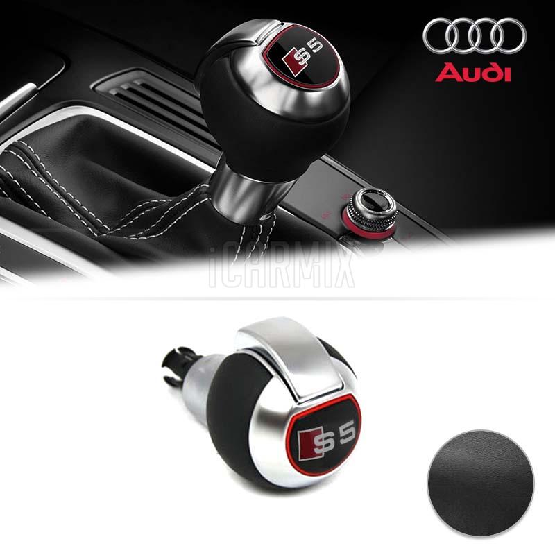 Genuine Audi Leather Gear Shift Knob S5 Style For A5 8T - iCARMIX Auto ...