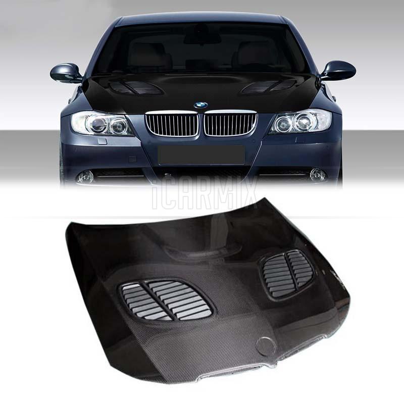 Carbon Fibre Front Hood Bonnet Type G For BMW 3 Series E90 Pre Lci ...