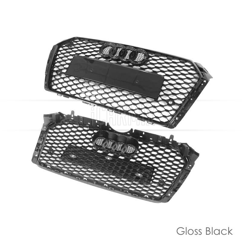 EURSPEC Front Grille RS Style For Audi A4 B9 8W - 2016-2019 (Standard ...