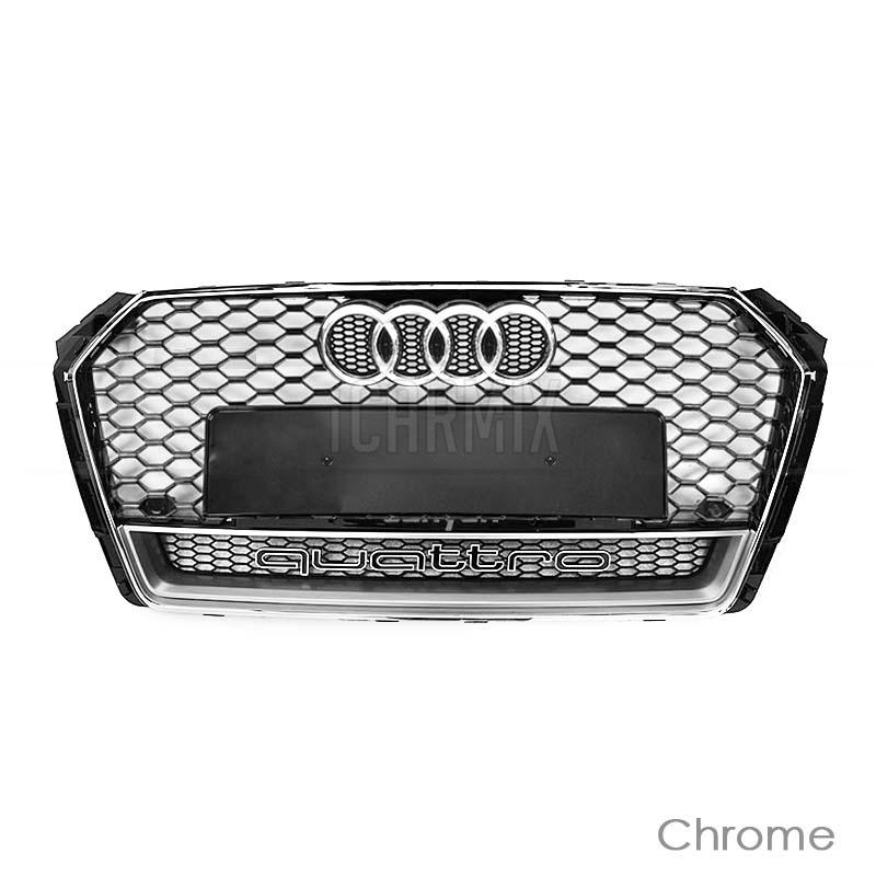 EURSPEC Front Grille W/ Quattro RS Style For Audi A4 B9 8W (2016-2019 ...