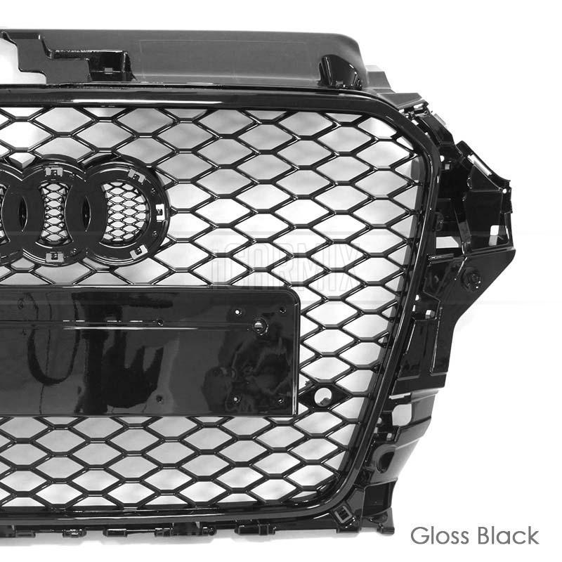 EURSPEC Front Grille RS Style For Audi A3 S3 8V Pre-facelift (2013-2016 ...