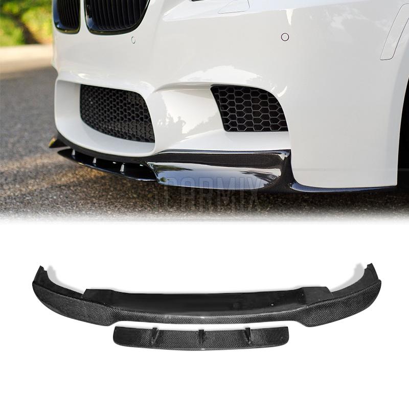 Carbon Fibre Front Lip Type V For BMW 5 Series M5 F10 - 2011-2018 (For ...