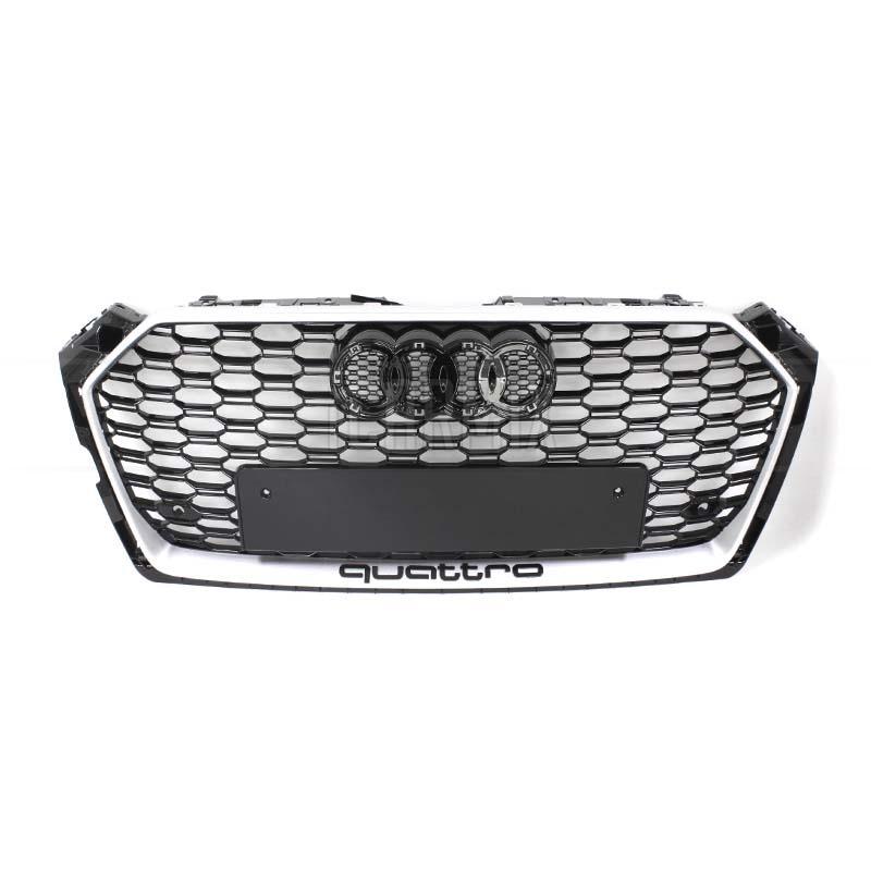 EURSPEC Front Grille RS Style W/ Quattro For Audi A5 S5 F5 - 2017-2018 ...