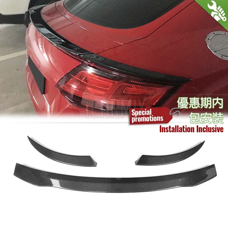 EURSPEC Carbon Firbre Rear Spoiler Type M For Audi TT/TTS/TTRS MK3 8S ...