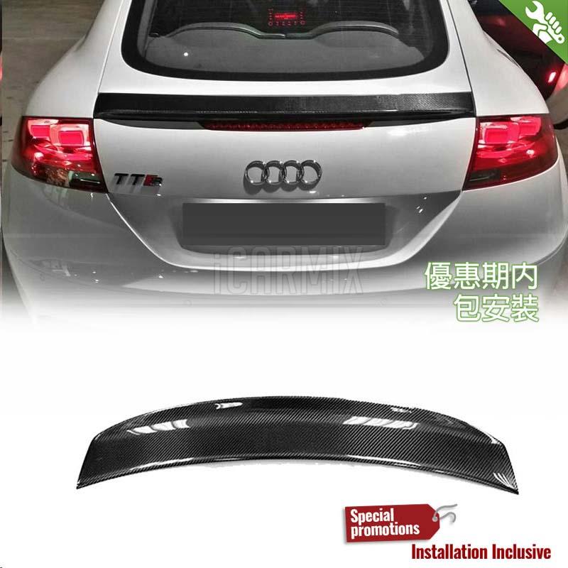 EURSPEC Carbon Fibre Rear Spoiler for Audi TT TTS 8J MK2 (2009-2012 ...