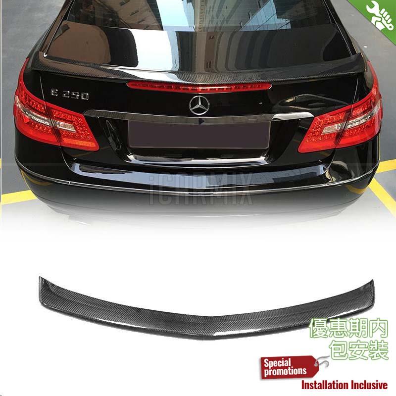 EURSPEC Carbon Fibre Rear Spoiler Type 3 For Mercedes Benz E Class W207 ...