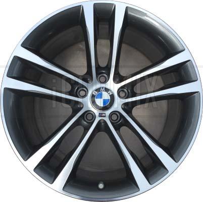 Genuine BMW Retrofit 19" M Double Spoke 598 Front & Rear Light Alloy ...