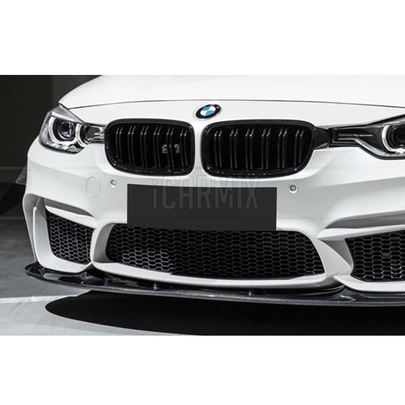 Carbon Fibre Front Lip Type D For BMW 3 Series F30 F31 Pre & Lci - 2012 ...