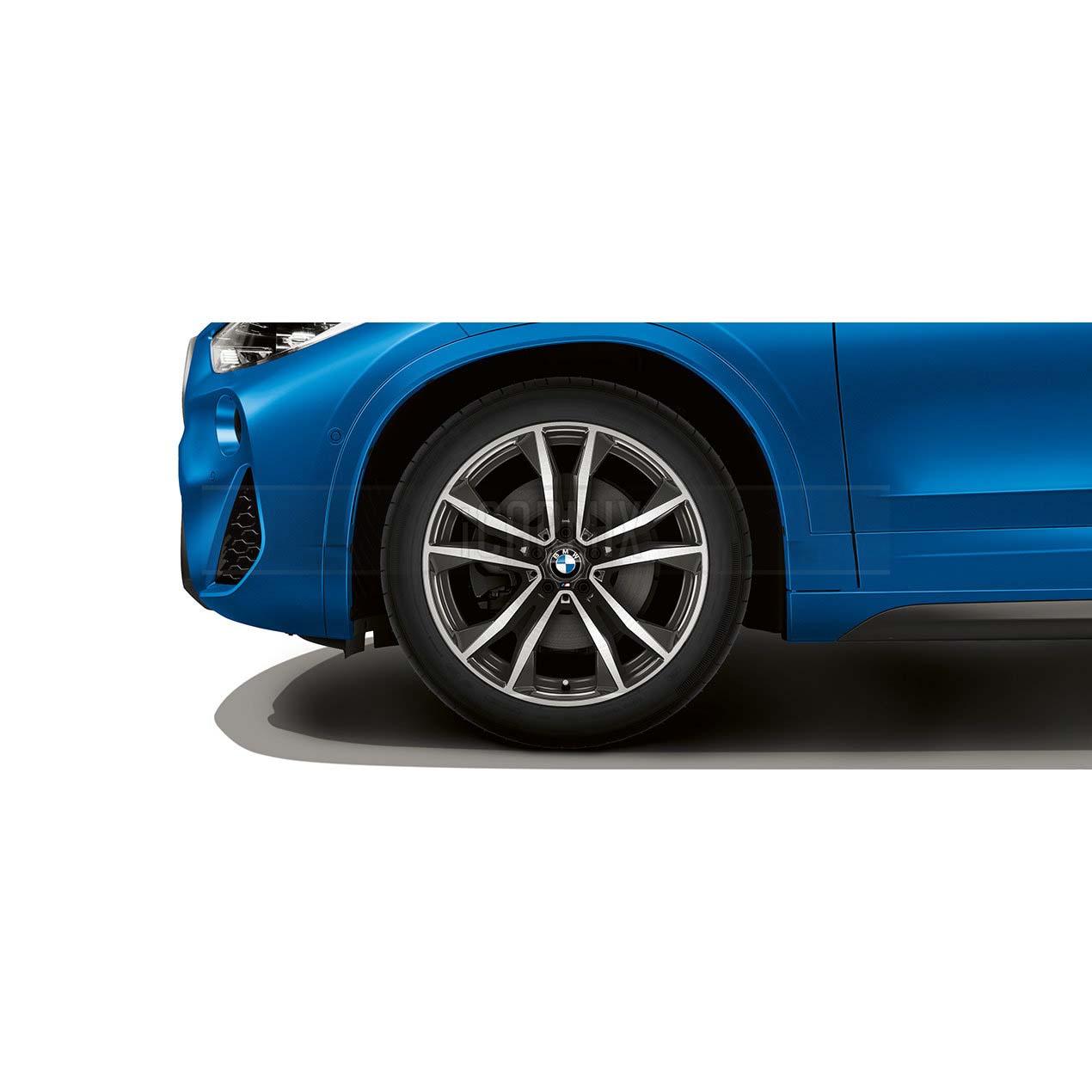 Genuine BMW Retrofit 19" M Double Spoke 715M Front & Rear Light Alloy ...