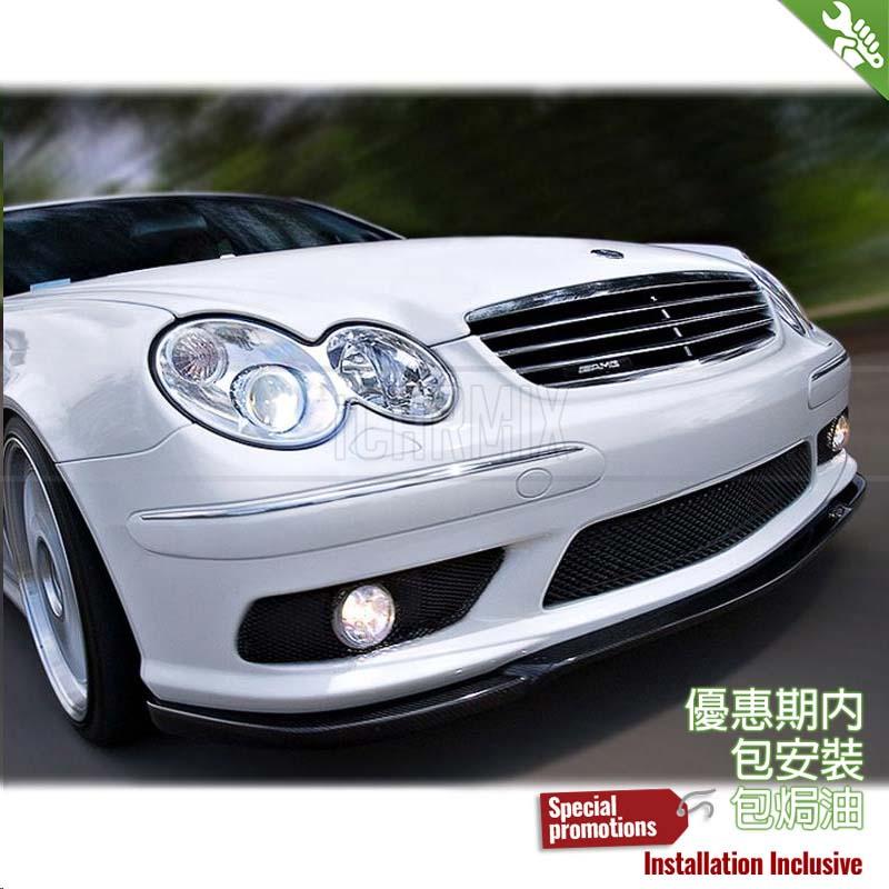 EURSPEC Quality Fibre Front Bumper for Mercedes Benz C Class W203 ...