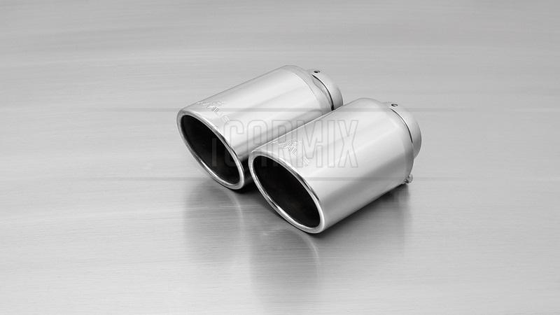 Chrome Exhaust Tip (E02) - iCARMIX Auto Parts Workshop