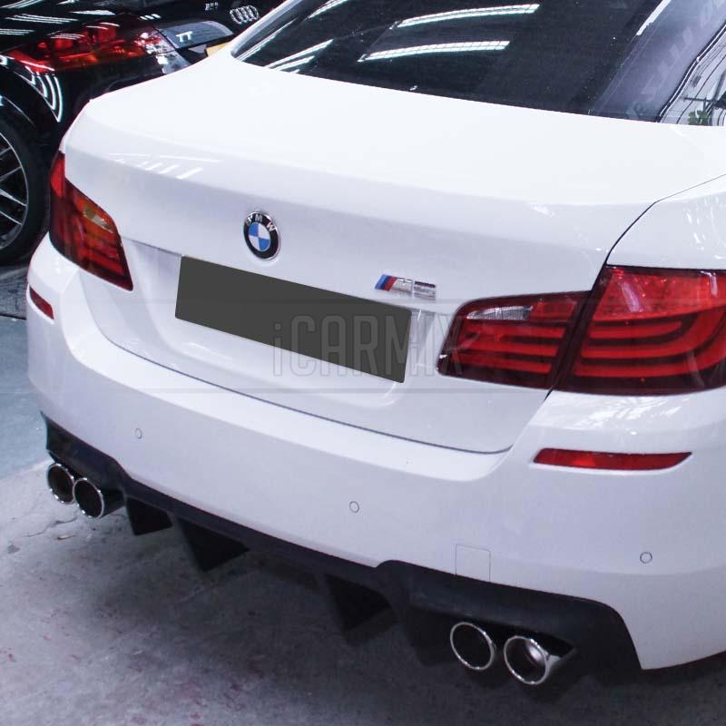 EURSPEC Carbon Fibre Rear Diffuser Type D For BMW 5 Series F10 F11 Pre ...