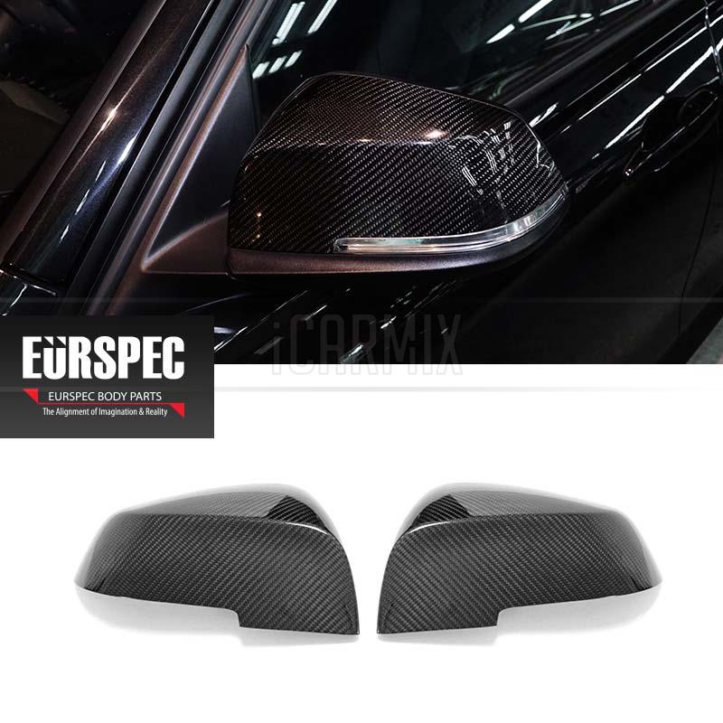 EURSPEC Dry Carbon Fibre Replacement Mirror Cover For BMW F20 F21 F22 ...