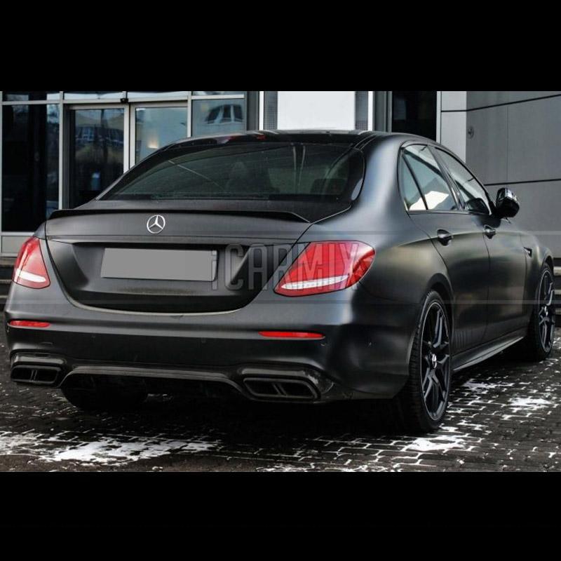 OES Rear Diffuser W/ Quad Square Exhaust Tips E63S AMG Night Package ...