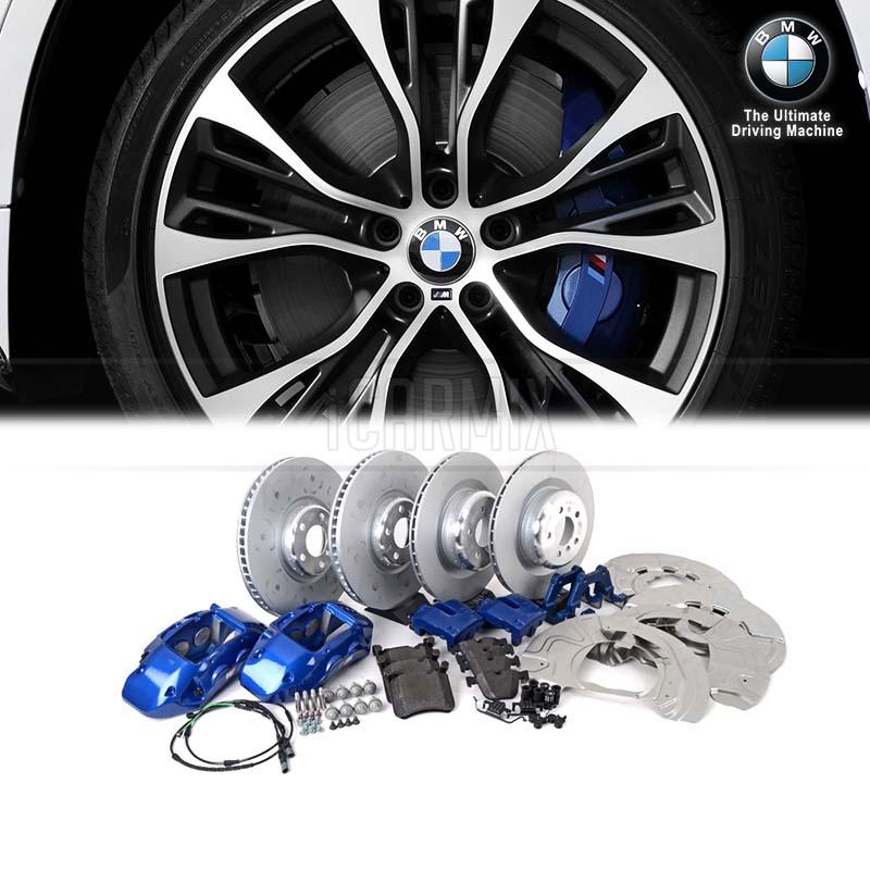 Genuine BMW M Performance Sport Front 4 Pot Rear 1 Pot Brake Disc ...