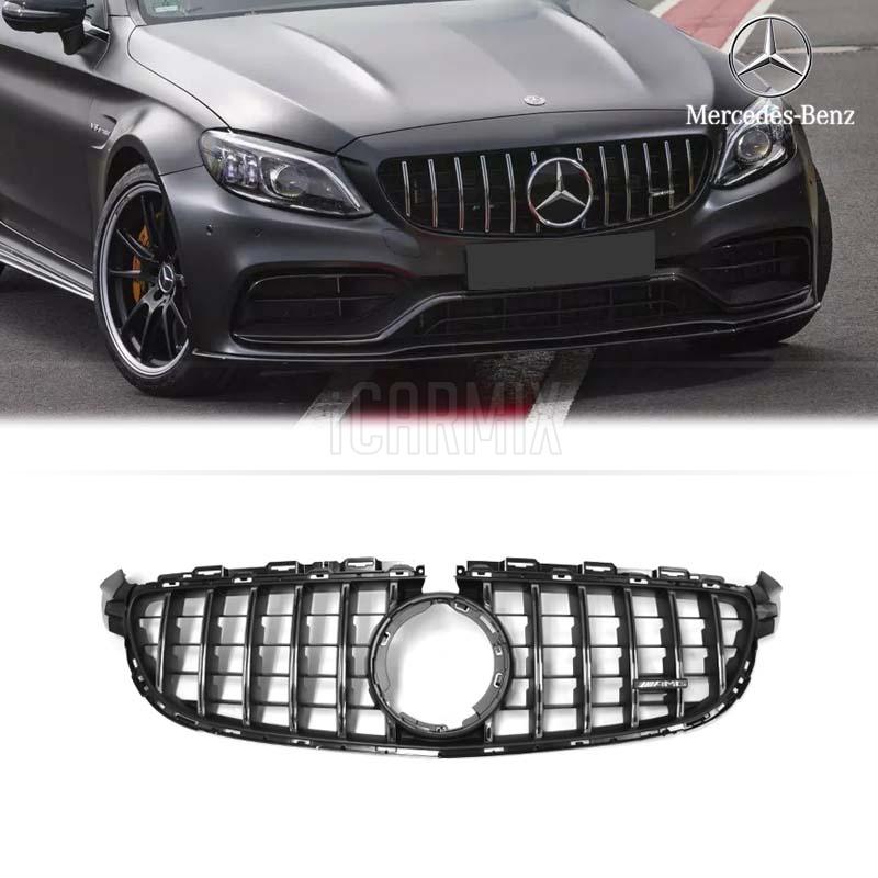 Genuine Mercedes Benz C63 AMG Front Grille Panamericana Style For C ...