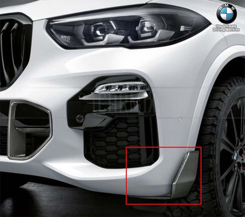 Genuine BMW M Performance Retrofit Carbon Fibre Front Winglet For G05 ...