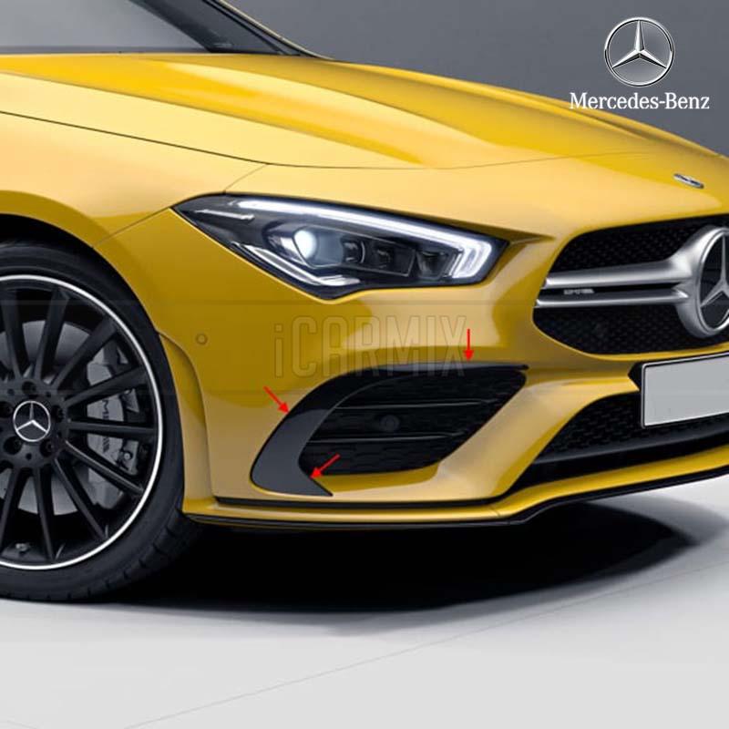 Genuine Mercedes Benz CLA35 AMG Aerodynamic Front Bumper Flaps For CLA ...