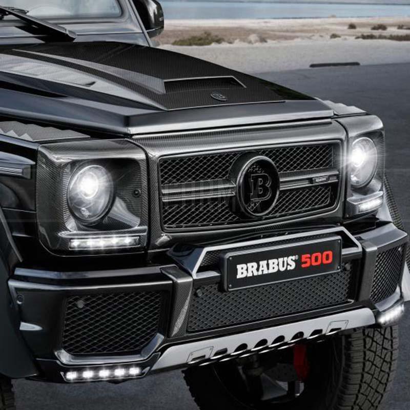 Brabus Mercedes Benz Gloss Carbon Front Grille G63 G65 AMG For G Clss ...