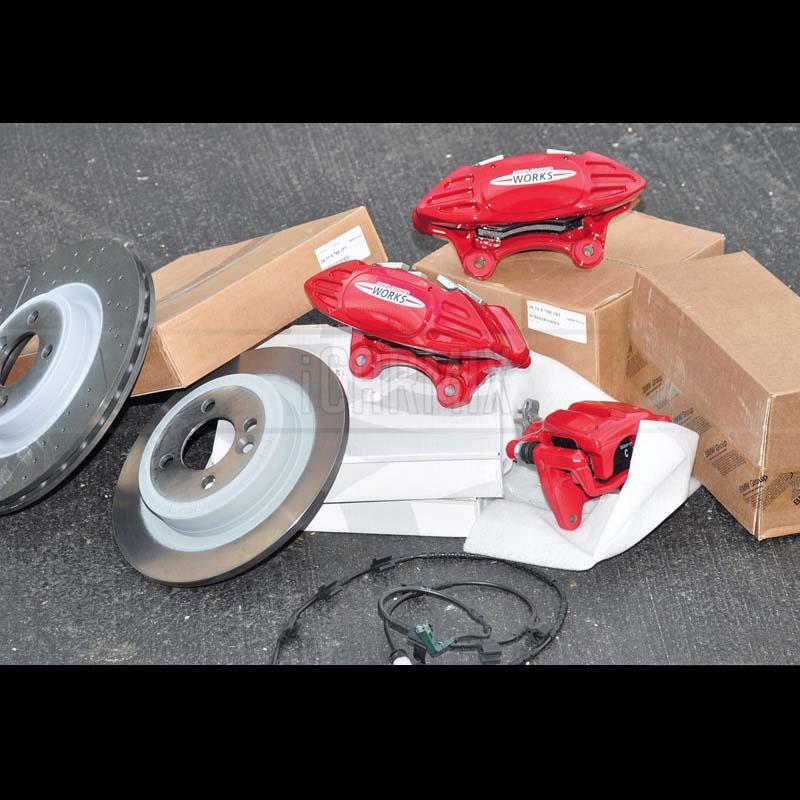 Genuine Mini BMW Retrofit JCW Front 4 Pot (316MM) Rear 1 Pot (280MM ...