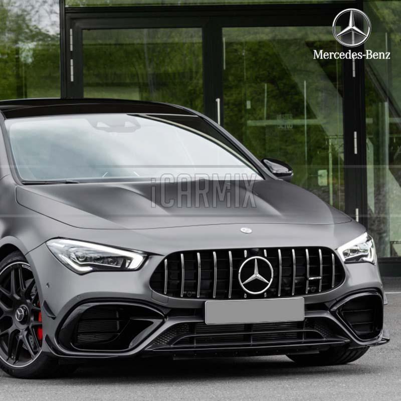 Genuine Mercedes Benz Retrofit CLA45S Front Bumper W/ Front Grille For ...
