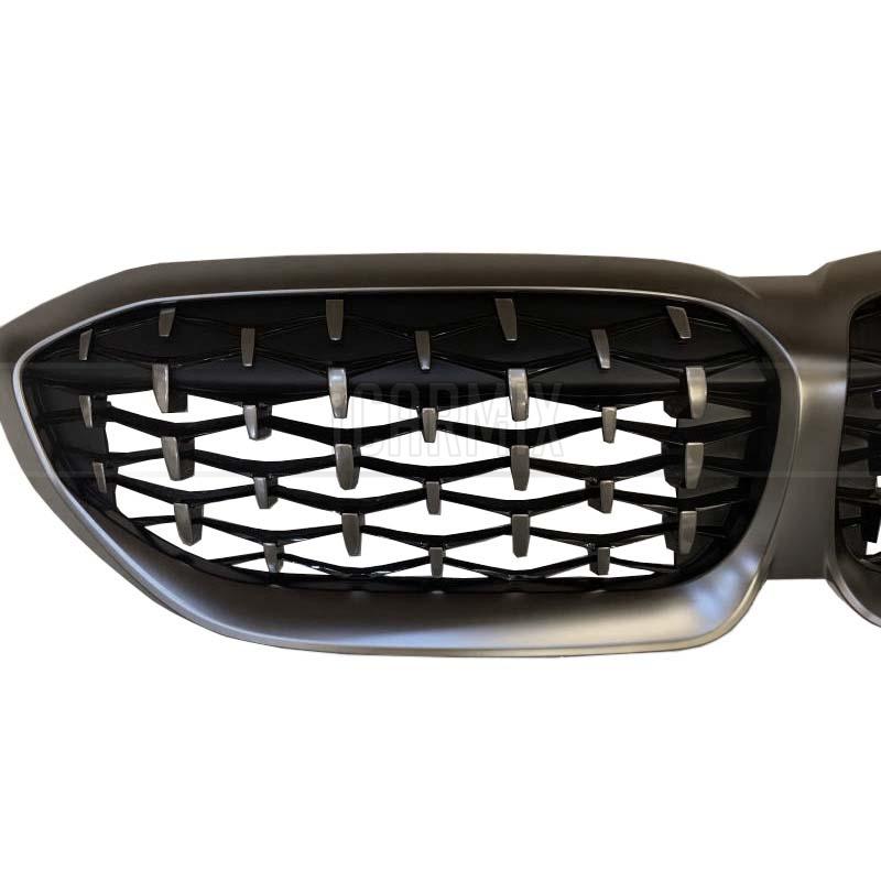 Genuine BMW M Performance Retrofit Cerium Grey M340i Grille For 3 ...