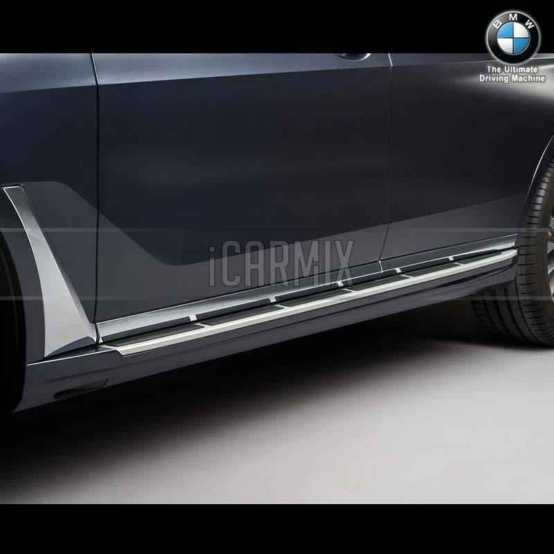 Genuine BMW Retrofit Aluminum Side Foot Step / Running Board Set For ...