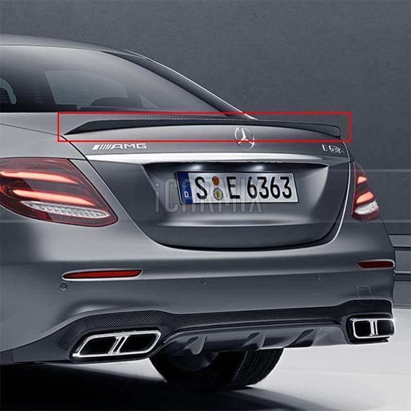 Genuine Mercedes Benz Retrofit E63 AMG Rear Spoiler For Mercedes Benz E ...