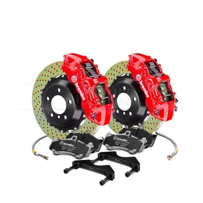 Brembo GT Series Cross Drilled 2-piece Rotor 6 Pot W/405mm Front Big ...