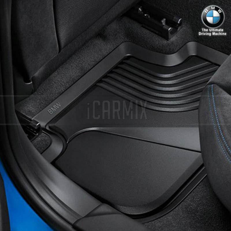 Genuine BMW Retrofit All Weather Rubber Floor Mats For F40 F44 (Rear ...