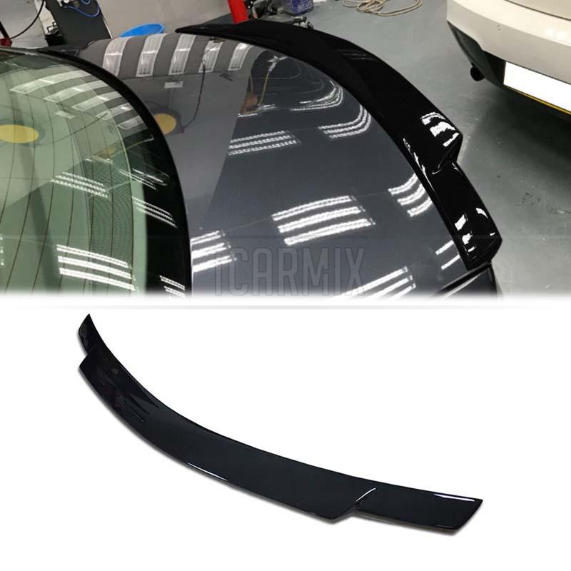 EURSPEC Gloss Black Rear Spoiler Type R For Mercedes Benz C Class W204 ...