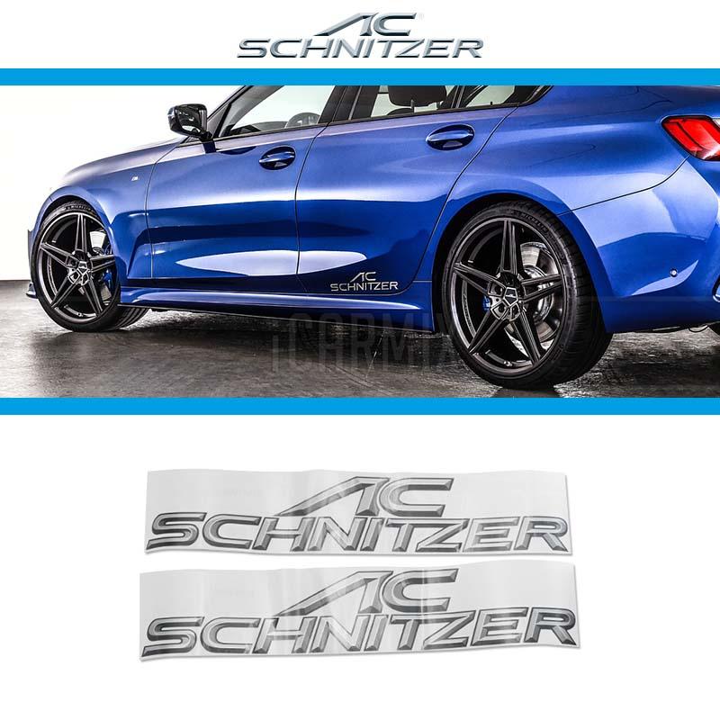 AC SCHNITZER 3 Series M Performance Side Decals Stickers For BMW G20 ...