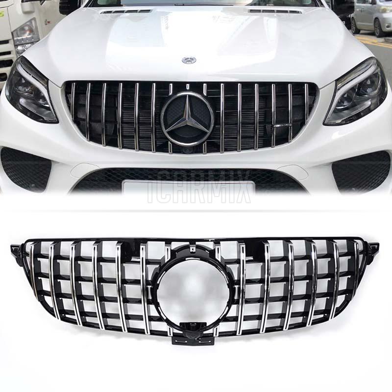 EURSPEC Front Grille Panamericana GT Style For Mercedes Benz GLE Class ...