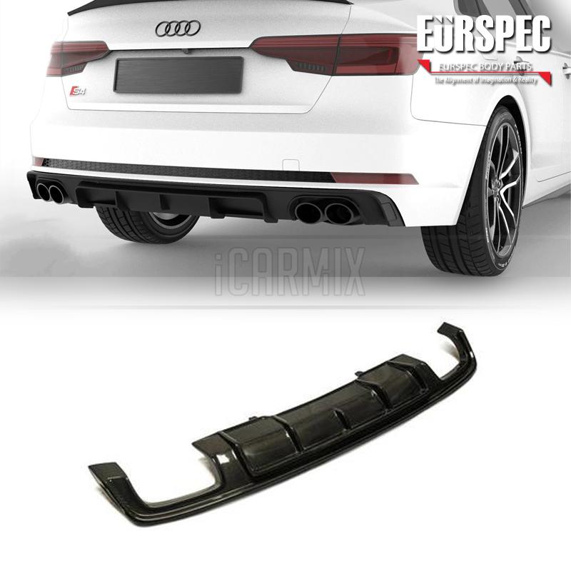 Eurspec Type Md Carbon Fiber Quad Rear Diffuser (sedan Only)(oo-oo) For ...