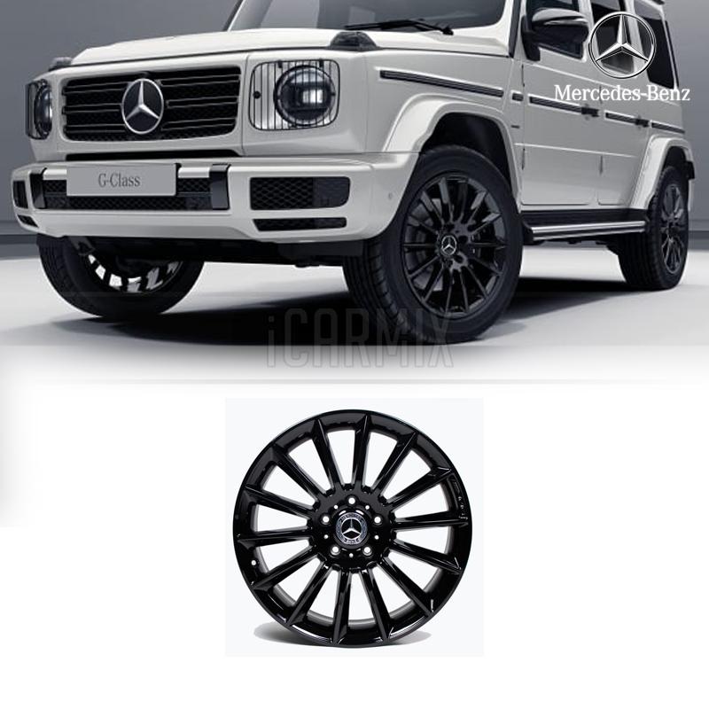 Genuine 20" AMG Front Wheel Multi-Spoke-Wheel Black Glossy For Mercedes ...