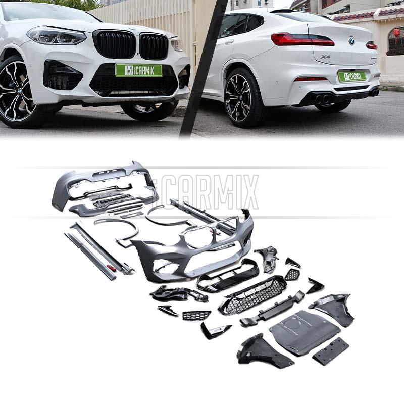 Full Body Kit M Style for BMW X4 Series G02 (2018-2020-) - iCARMIX Auto ...