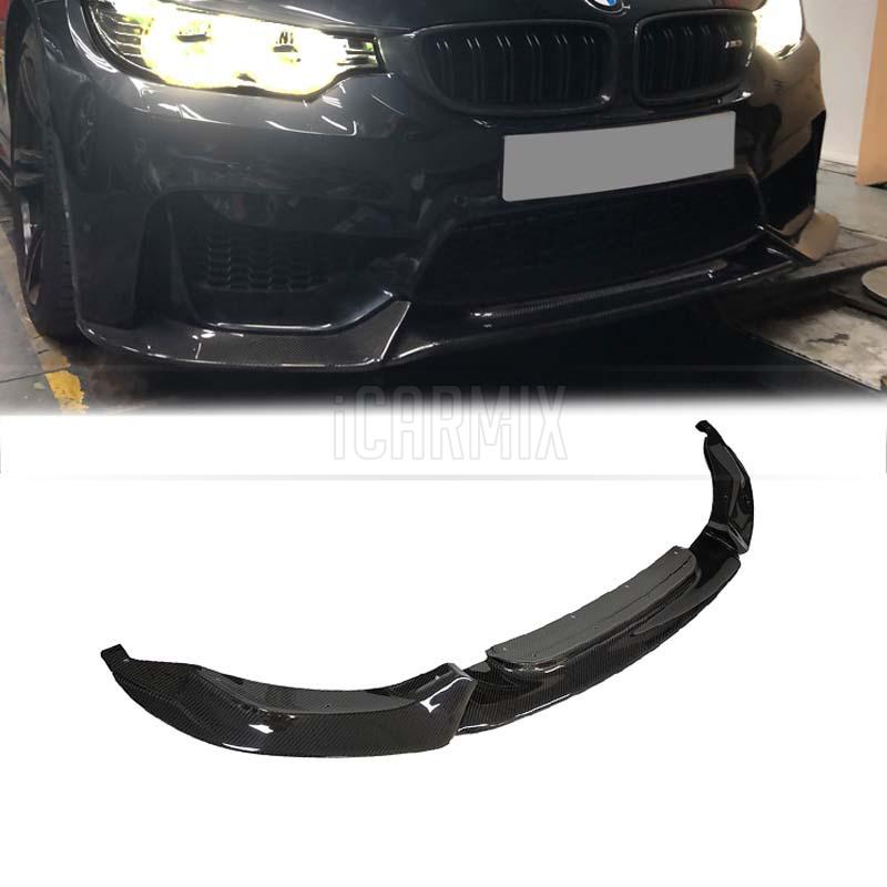 EURSPEC Carbon Fibre Front Lip Type VA For Bmw F80 M3 F82 F83 M4 - 2014 ...