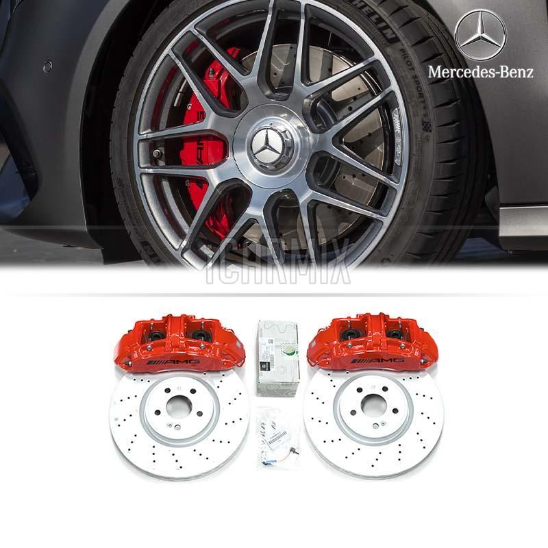 Genuine Mercedes Benz Retrofit AMG A45 CLA45 Front 6 Pot Brake Kit (Red ...