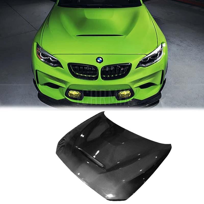 EURSPEC Carbon Fibre ALN Style Front Hood Bonnet For BMW F87 M2 Pre&lci ...