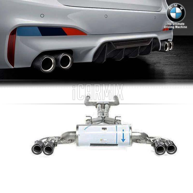 Genuine BMW M Performance Retrofit Titanium Cat-back Exhaust System W ...