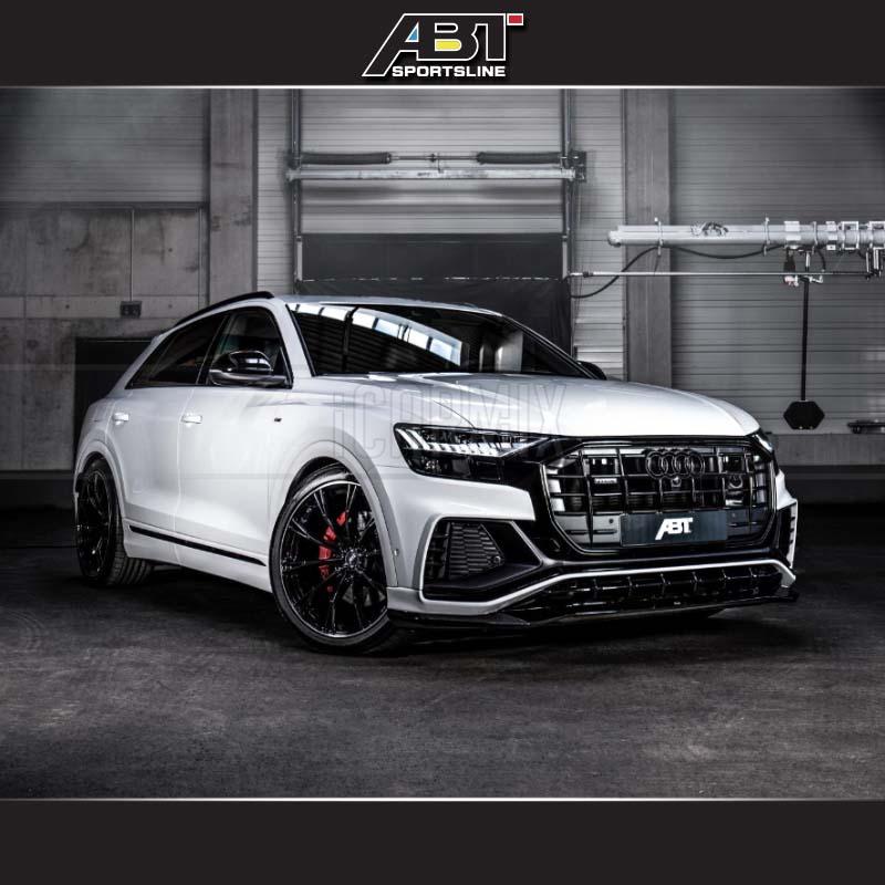 ABT Aerodynamic Front Lip Skirt Add-On for Audi Q8 SUV - 2018-2021 ...