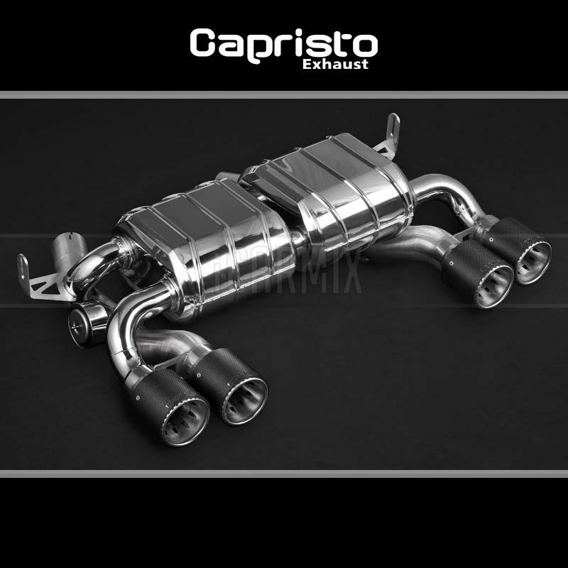 Capristo Axle-back Exhaust For BMW F80 M3 F82 F83 M4 (W/ Valve Remote ...